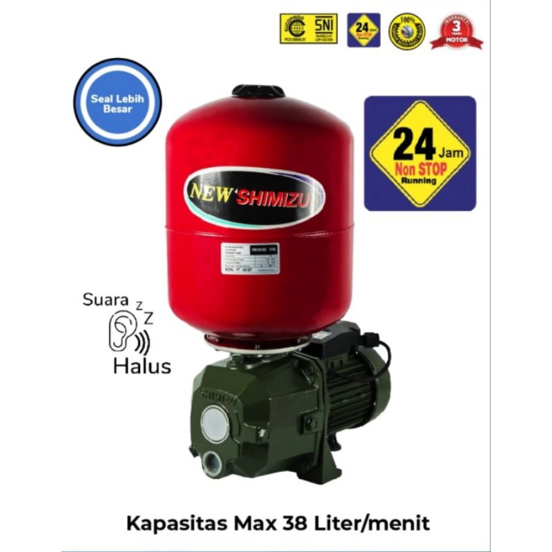 Jual Pompa Air shimizu PC-260Bit jet pump / Pompa shimizu jet pum Sumur dalam PC 260 bit ...