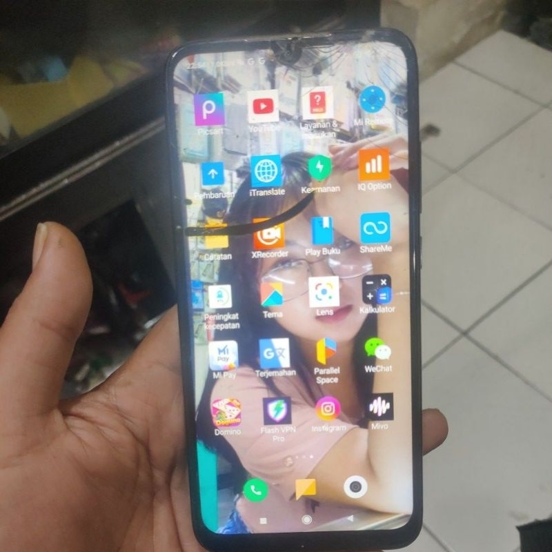 Jual redmi note 7 6/64 retak ,baca deskripsi!!! | Shopee Indonesia