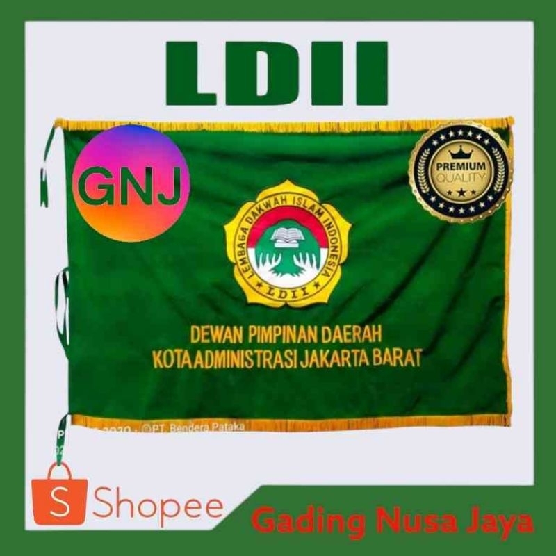 Jual LDII Bendera Bordir Bahan Beludru | Shopee Indonesia