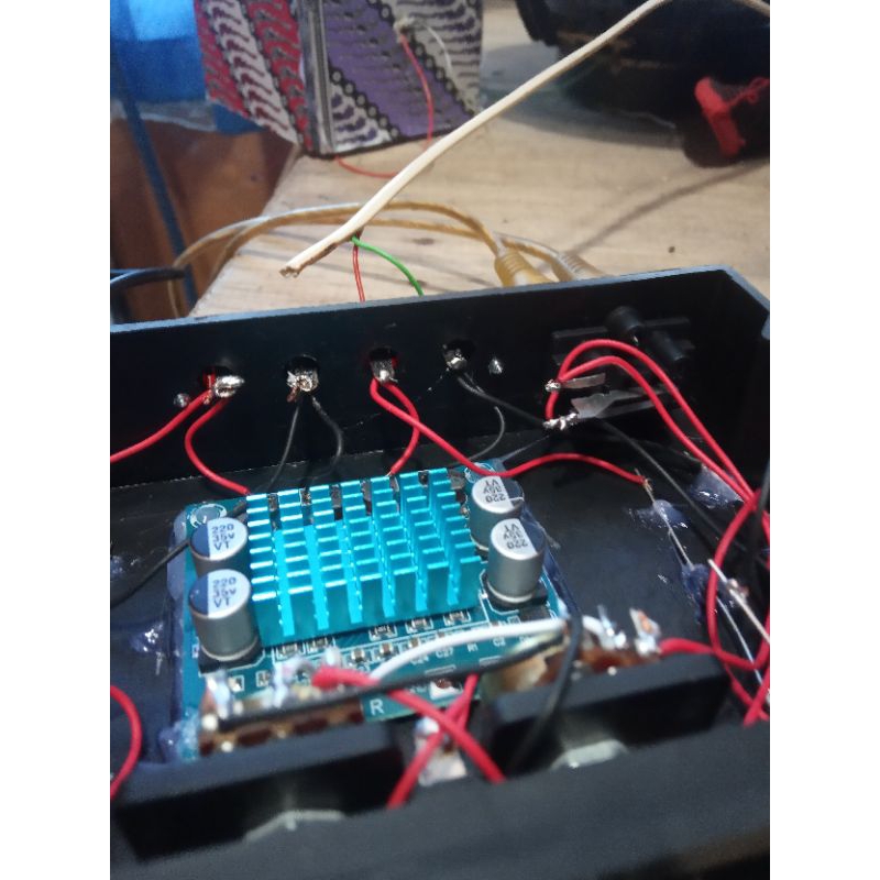 Jual Ampli mini 12 Volt 30wattx2 tpa3110 model NX harga pelajar ...
