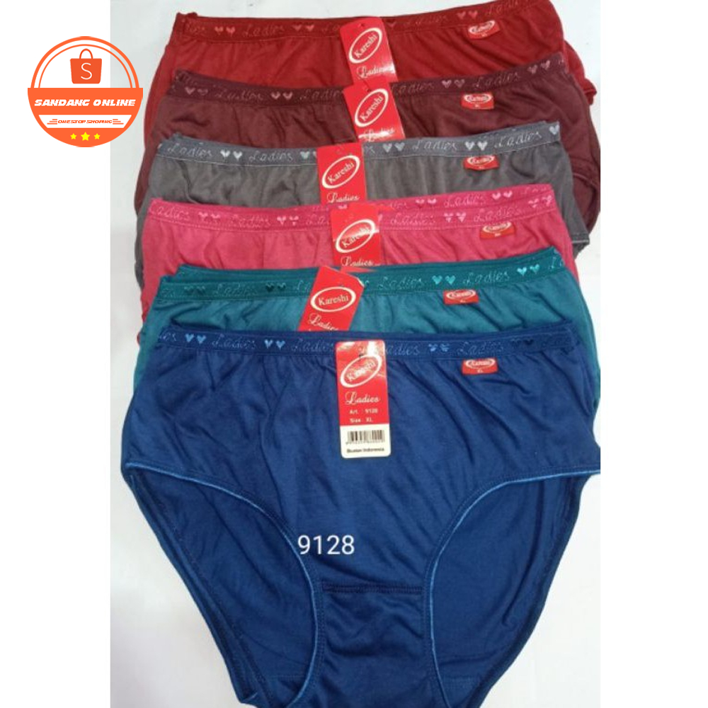 Jual CELANA DALAM KARESHI 9128/3201 FELICIA LUSINAN 12 Pcs | Shopee ...