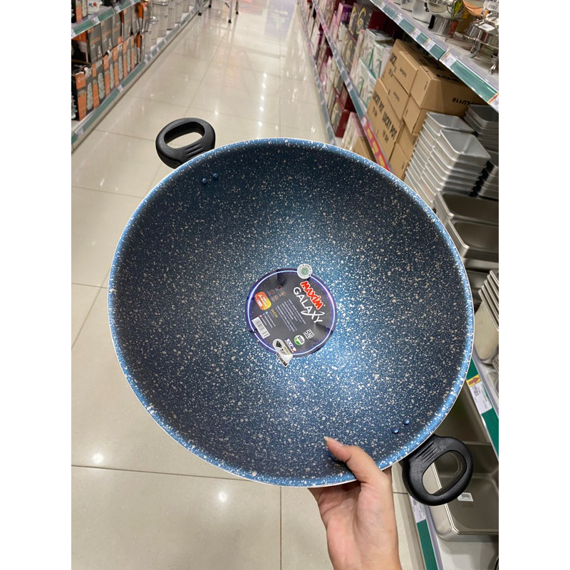 Jual MAXIM-Wok Pan Galaxy 36CM MXM13356 | Shopee Indonesia