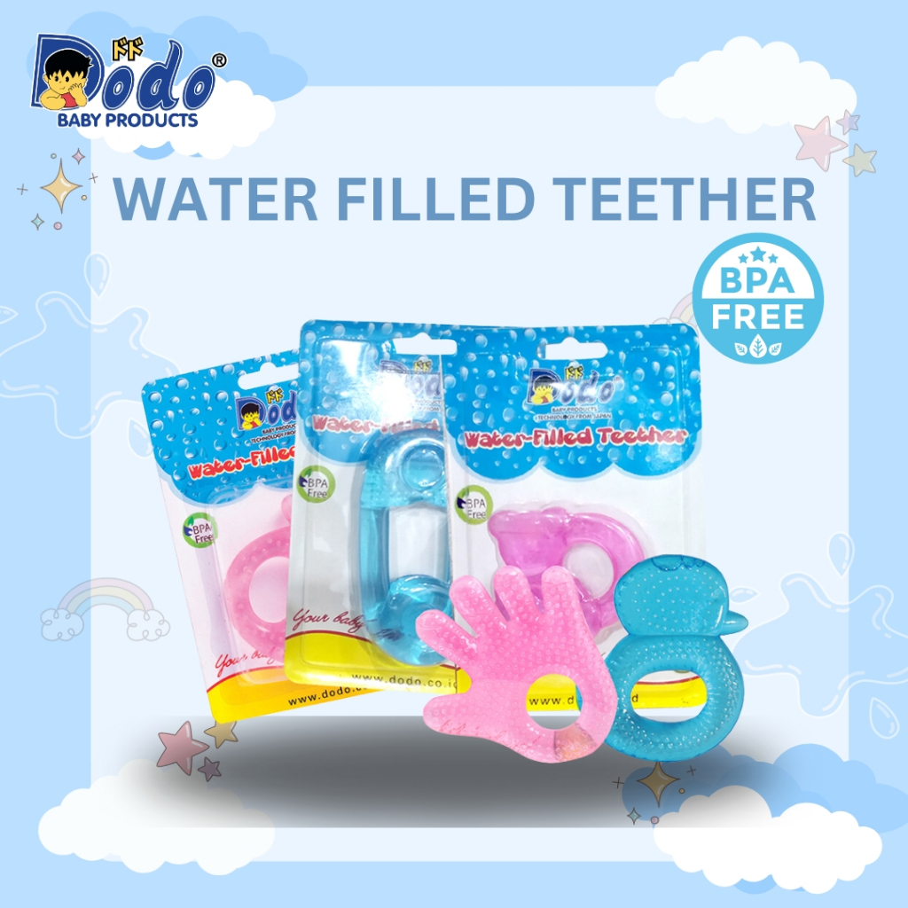 Jual Dodo Water Filled Teether / Gigitan Bayi Bermotif Isi Air (Req ...