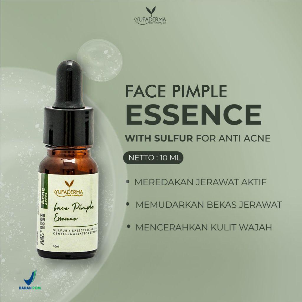 Jual Yufaderma Pimple Essence Serum Bebas Jerawat Untuk Segala Jenis ...