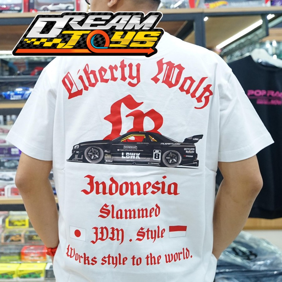 Jual T-Shirt LBWK IMX 2024 NISSAN SKYLINE ER34 - Baju | Shopee Indonesia