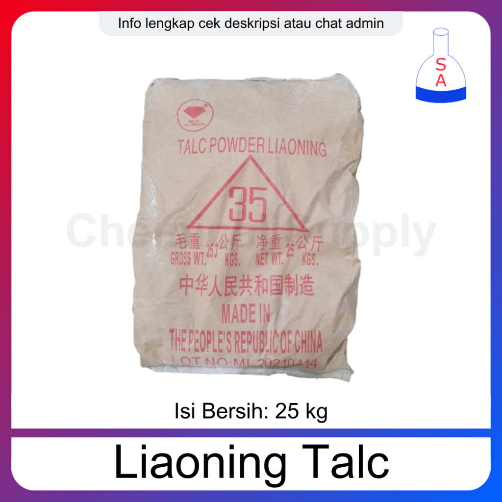 Jual Liaoning Talc Powder / Talk Bubuk Resin 25 Kilogram | Shopee Indonesia