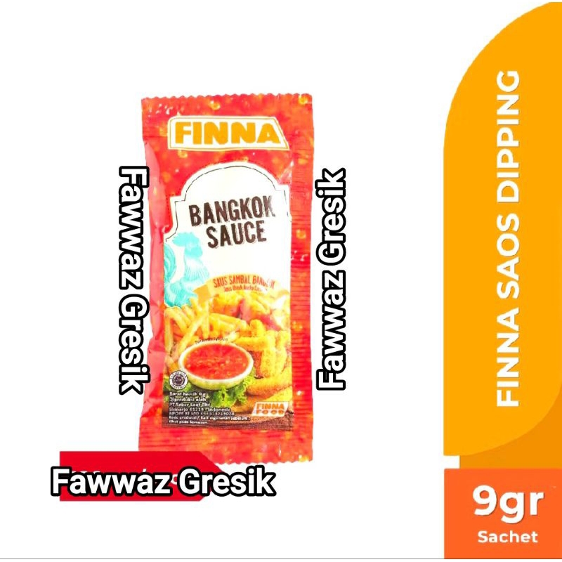 Jual Finna Saus Bangkok Sachet 9gr / Saus DimSum / Saus Cocol / Saus ...