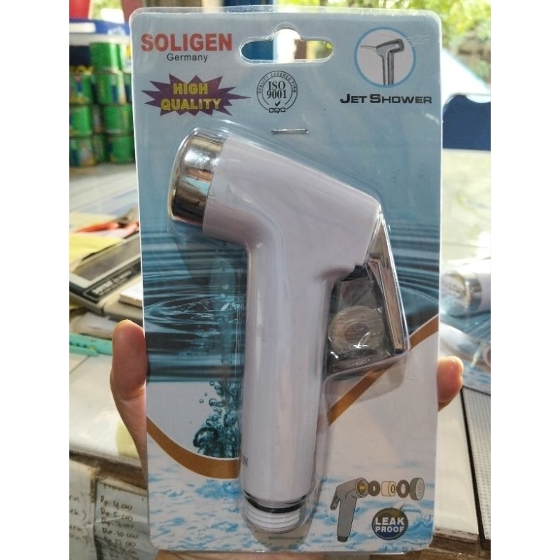 Jual SOLIGEN Kepala Jet Shower PVC - Toilet Washer Bidet Kloset Closet WC | Shopee Indonesia