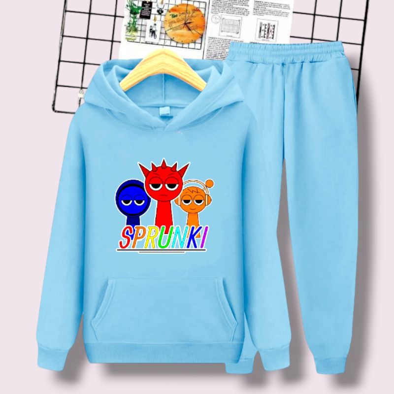 Jual Setelan Hoodie dan Celana Anak Sprunki - Baju Sprunki | Shopee ...