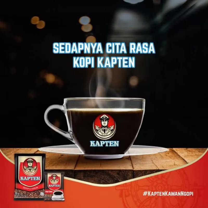 Jual Kopi Kapten 60gr Renceng | Shopee Indonesia