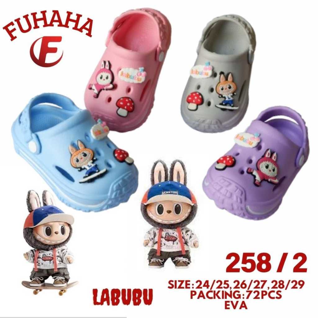 Jual Sendal Labubu Anak Anak | Sendal Labubu | Sendal Anak Perempuan ...