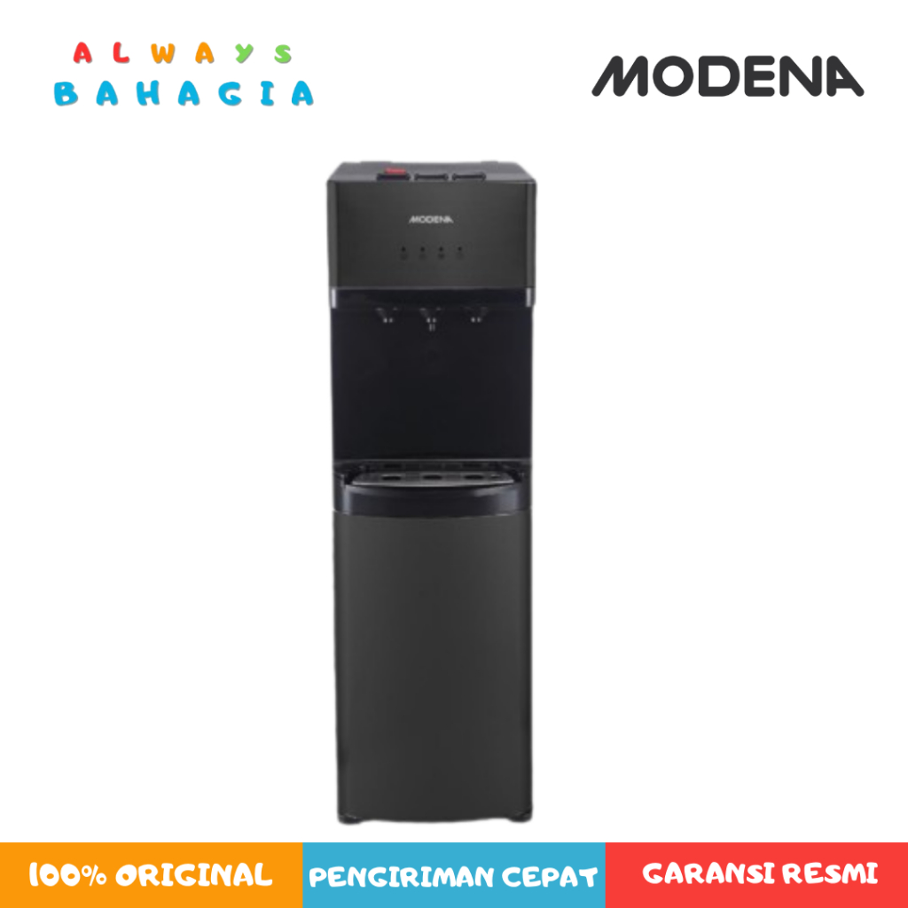 Jual MODENA DD 1312 BABK dispenser galon bawah hitam new model | Shopee Indonesia