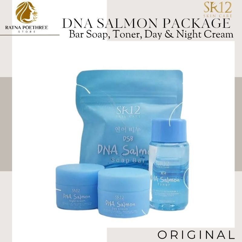 Jual DNA Salmon SR12 Satuan Bar Soap Toner Day Night Cream Menutrisi Mencerahkan Meratakan Warna ...