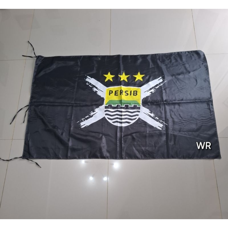 Jual Bendera persib bandung hitam 120cm | Shopee Indonesia