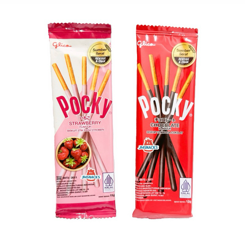 Jual [PROMO!!] Pocky Single Sachet 12gr Satuan - wafer stick nikmat ...
