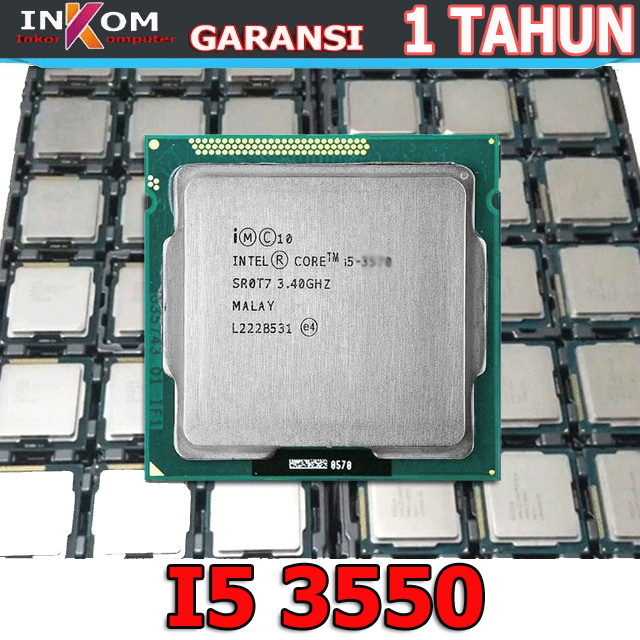 Jual Processor CPU Intel Core i5 3550 Lvy Bridge LGA 1155 DDR3 | Shopee ...