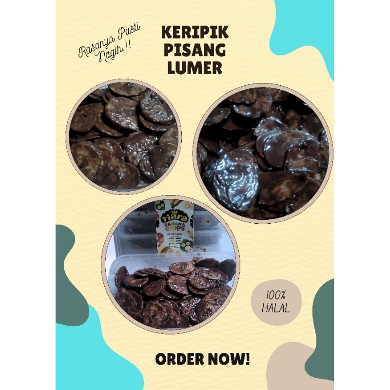 Jual Keripik Pisang Lumer dengan Varian Rasa Coklat & Pisang | Shopee ...