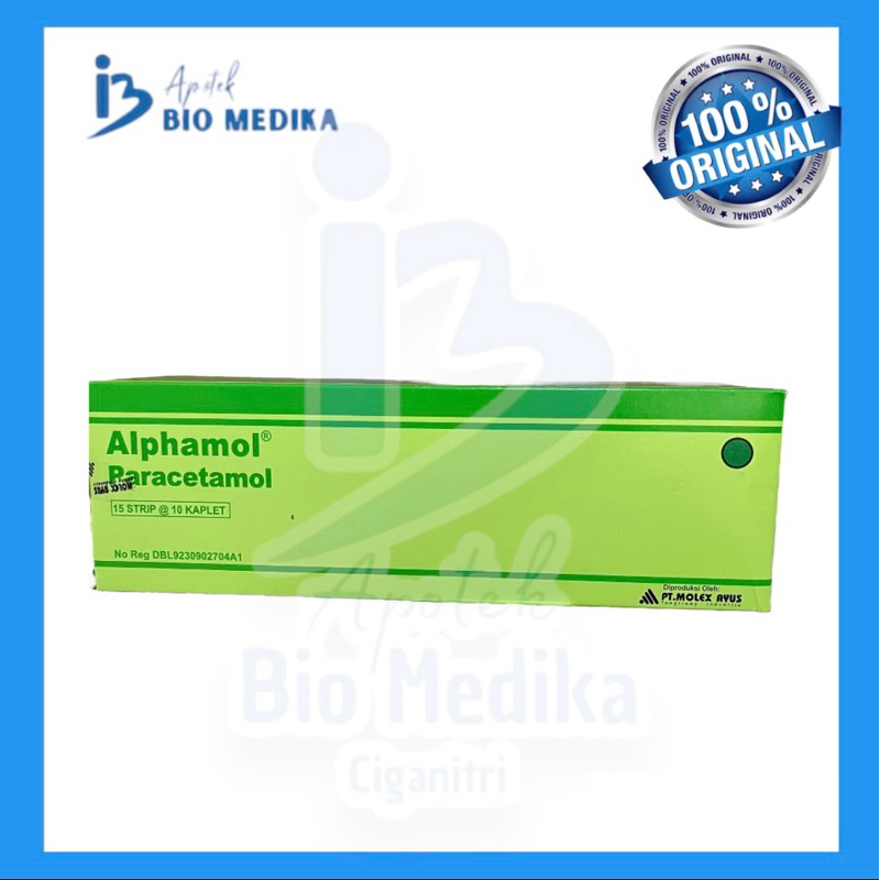 Jual ALPHAMOL TABLET PERBOX | Shopee Indonesia