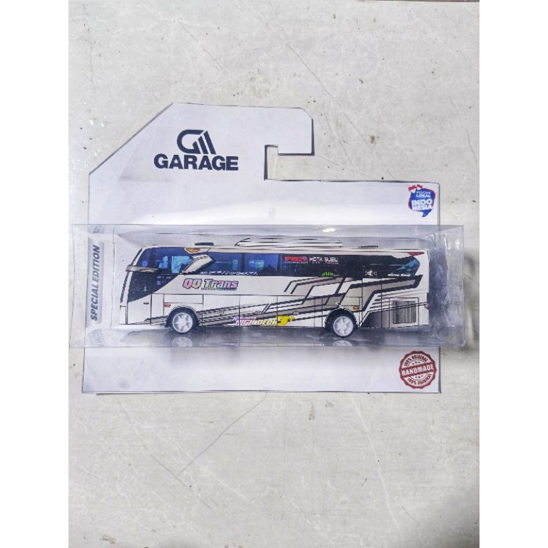 Jual MINIATUR Bis VOLTRON QQ TRANS JET BUS 3 SKALA 1/87 Diecast Bus ...