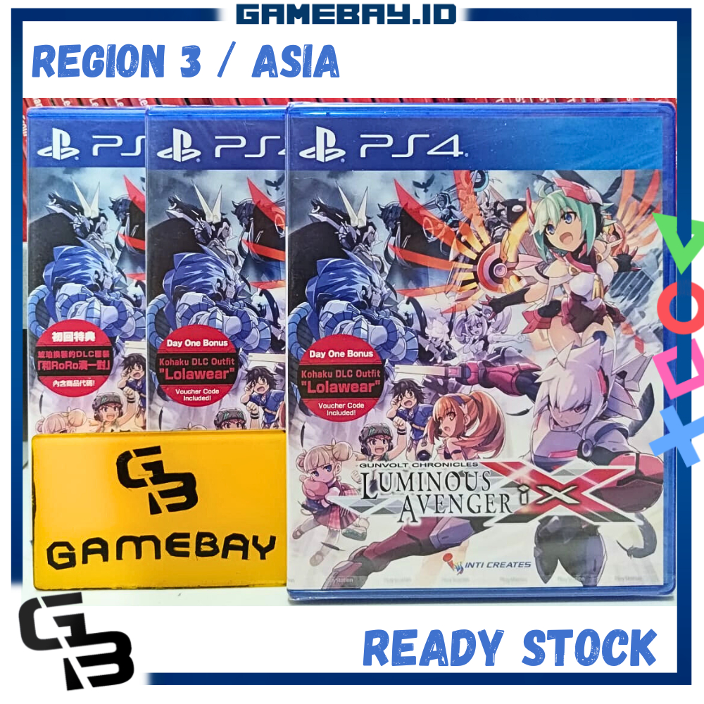 Jual Ps4 Gunvolt ix / Gunvolt Chronicles Luminous Avenger 9 | Shopee ...