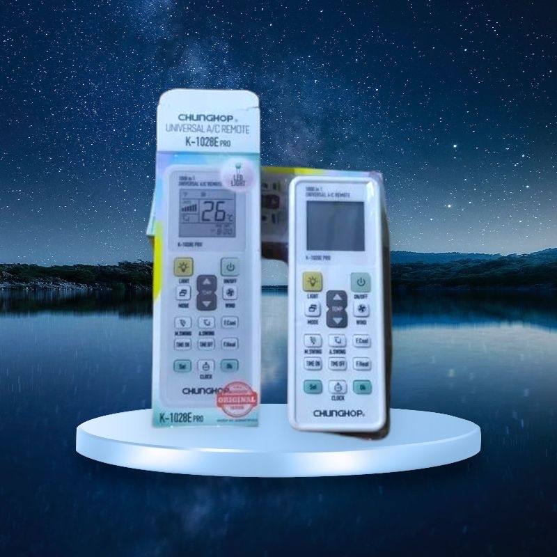 Jual REMOTE AC UNIVERSAL ORIGINAL CHUNGHOP | Shopee Indonesia