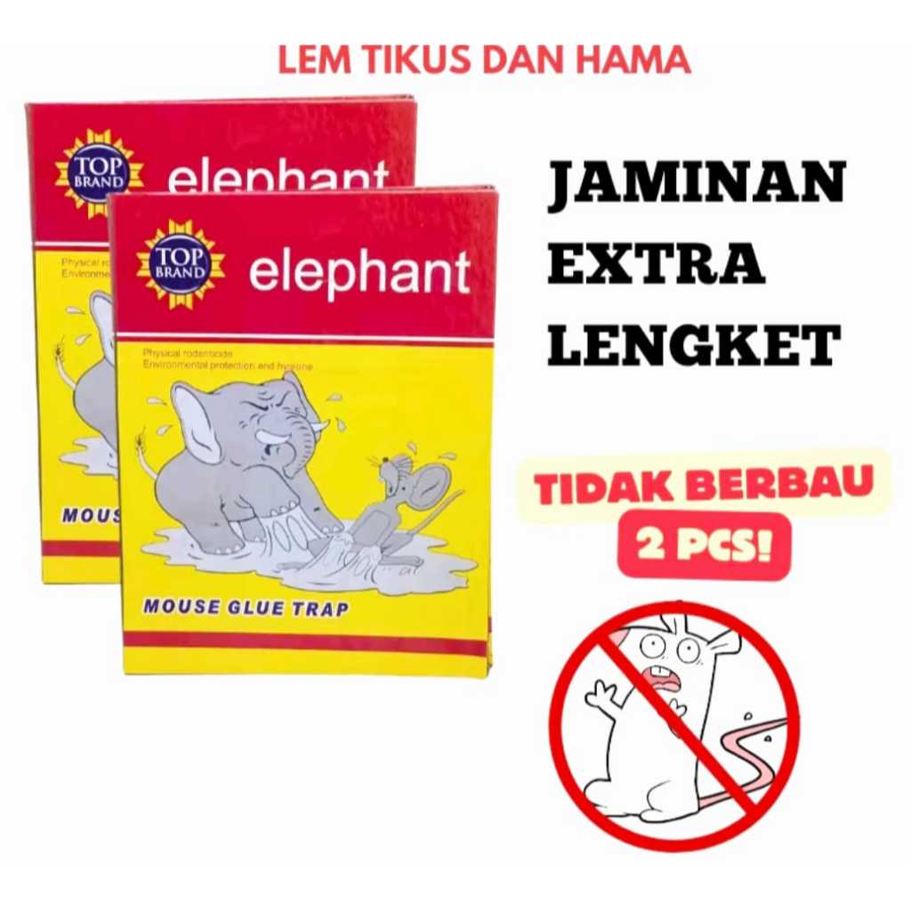 Jual (PS) PAKET 2 PCS Perangkap Lem Tikus Jebakan Tikus Pembasmi Tikus ...