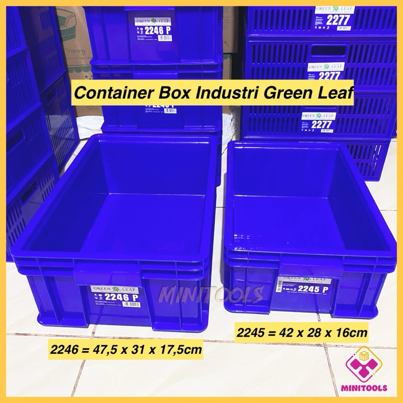 Jual Container Box Industri Rapat Plastik Keranjang Container / Kolam ...