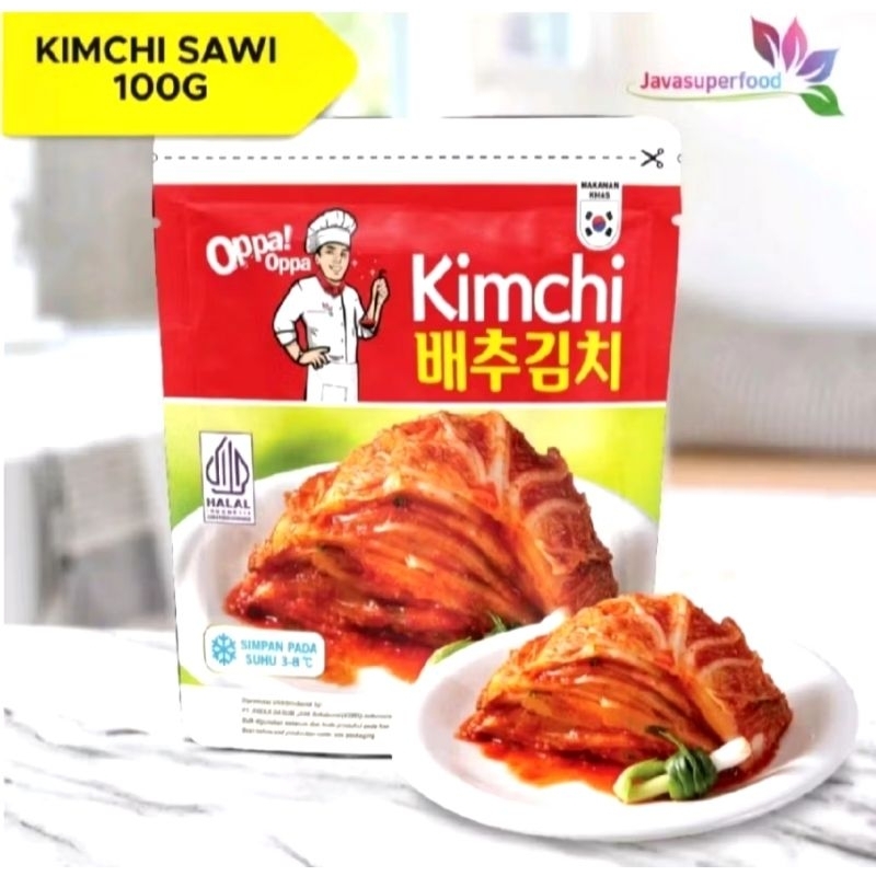 Jual Kimchi Sayur Sawi Fresh/Makanan Korea Halal 100gr | Shopee Indonesia