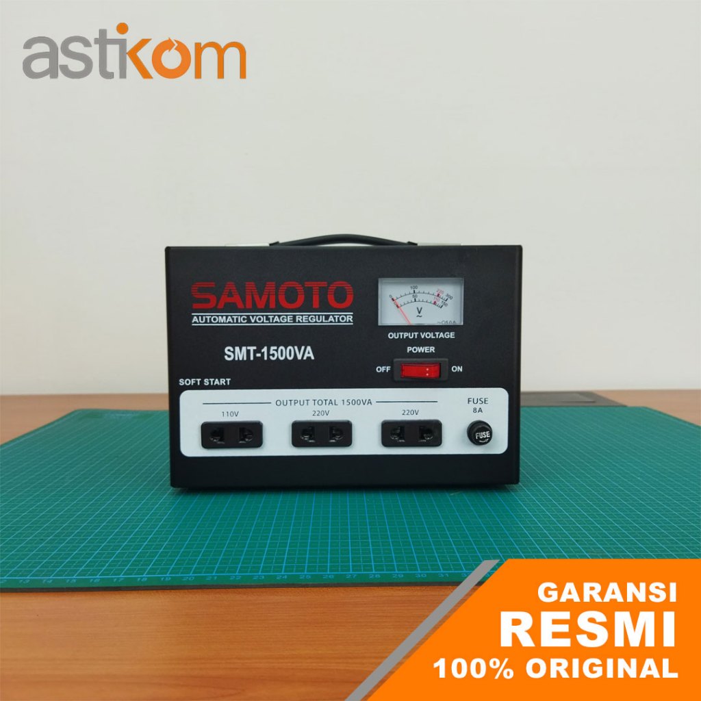 Jual Stavolt Samoto 1500VA Stabilizer Samoto 1500N | Shopee Indonesia