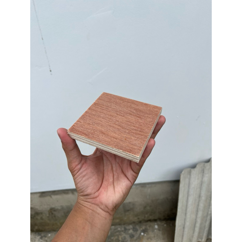 Jual triplek/multiplek 12mm (10 cm x10 cm) PRESISI | Shopee Indonesia