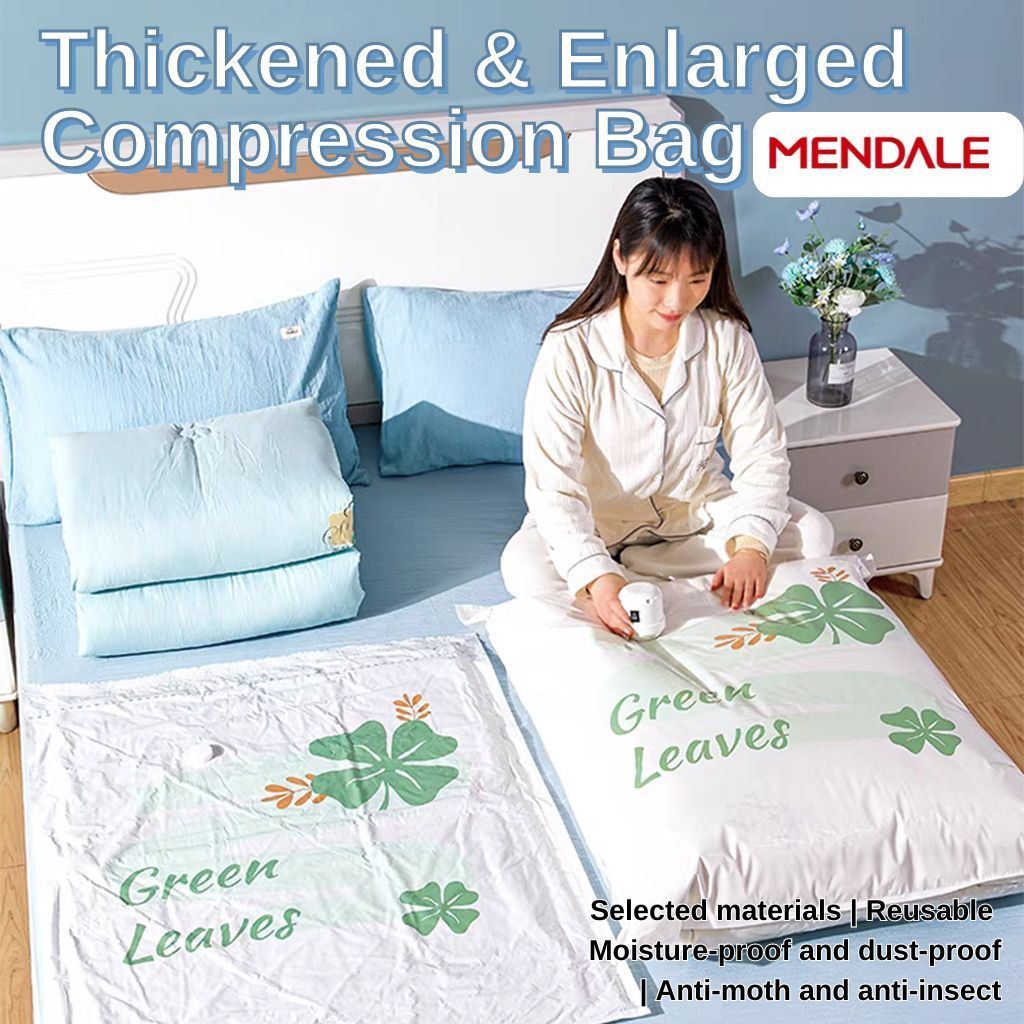 Jual Mendale Tas Plastik Tebal Vakum Pakaian Selimut Anti-Bau Anti ...