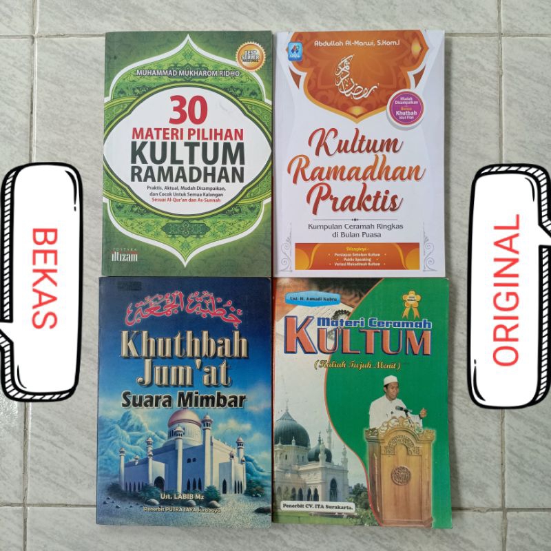 Jual Buku Kumpulan Pilihan Materi Ceramah Kultum Ramadhan Praktis ...