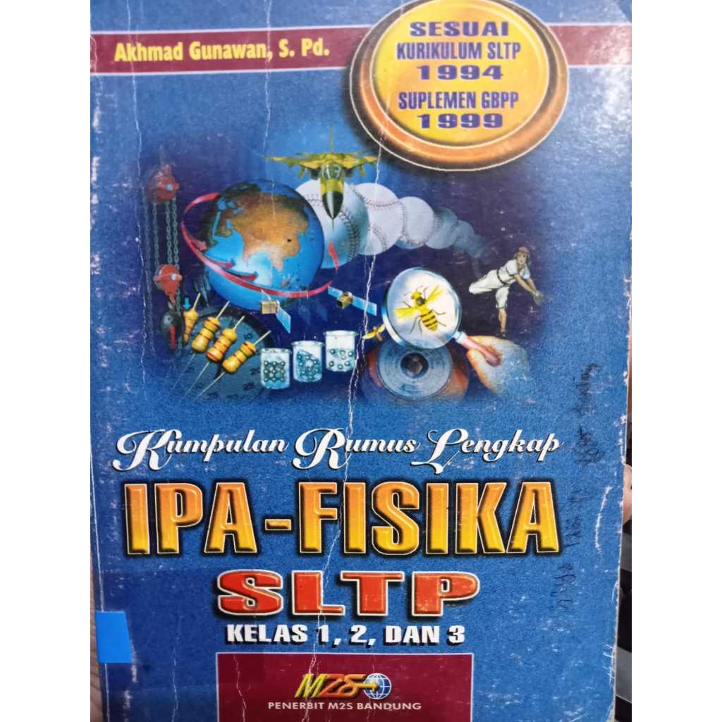 Jual KUMPULAN RUMUS LENGKAP IPA-FISIKA SLTP KELAS 1,2,DAN 3 | Shopee ...