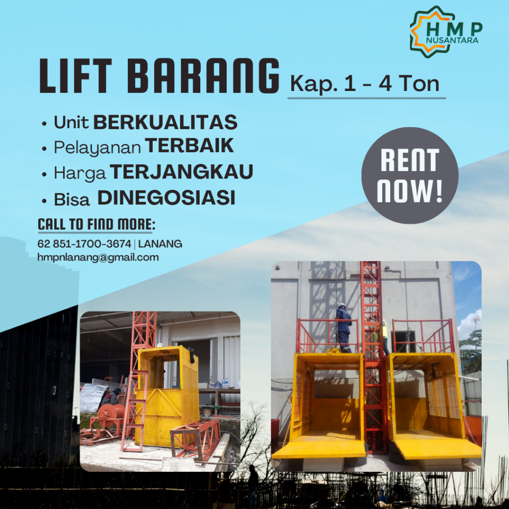 Jual Lift Barang Bandung | Lift Barang Jawa Barat | Lift Barang Single ...