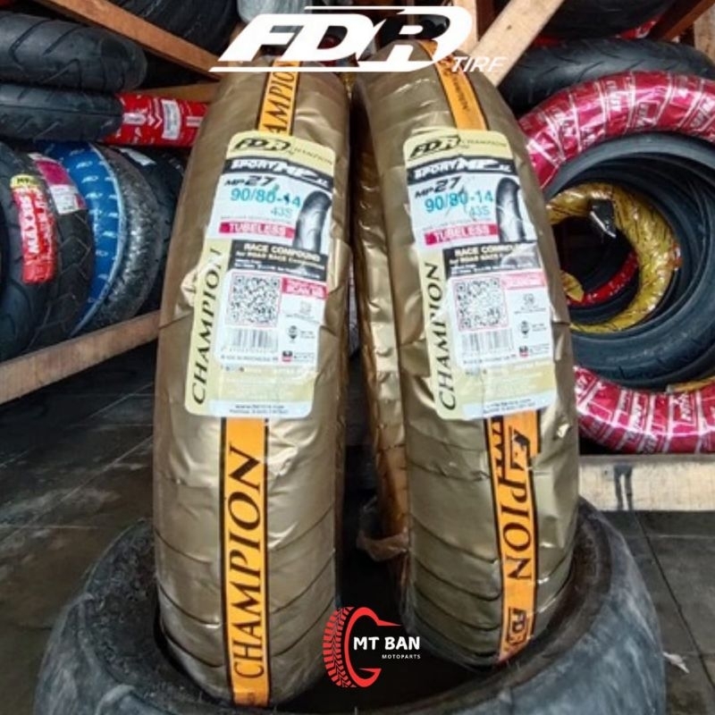 Jual Ban FDR MP 27 RING 17 ring 14 TUBLES 90/80 satuan | Shopee Indonesia