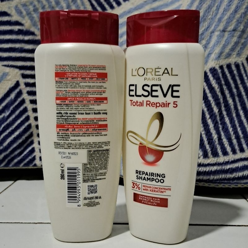 Jual L'oreal Paris Elseve Shampoo 280ml | Shopee Indonesia