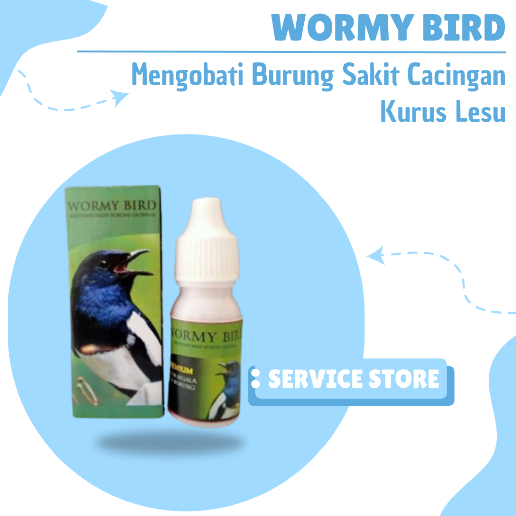Jual Obat Cacing Burung / Wormy Bird / Untuk Segala Jenis Burung ...