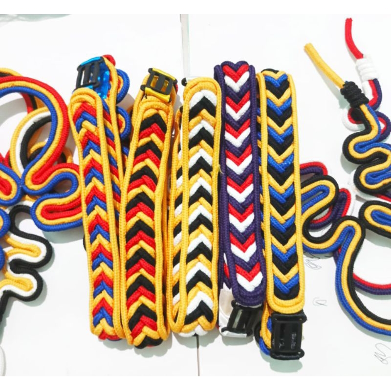 Jual Tali Komando Pramuka Variasi Tali Koor TNI POLRI SEKOLAH TARUNA ...