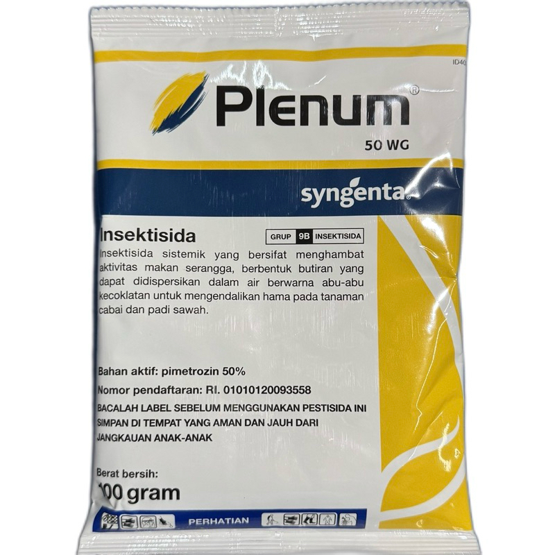 Jual INSEKTISIDA PLENUM 50 WG 100 GRAM SYNGENTA/RACUN SISTEMIK KUTU ...
