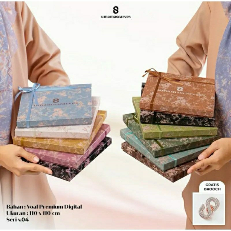Jual HAMPERS UMAMA SCARVEST HAMPER HIJAB GURU HARI IBU IDUL FITRI IDUL ...