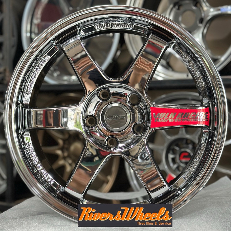 Jual Velg Mobil R17 Model TE37 BlackCroom By JF Luxury | Shopee Indonesia