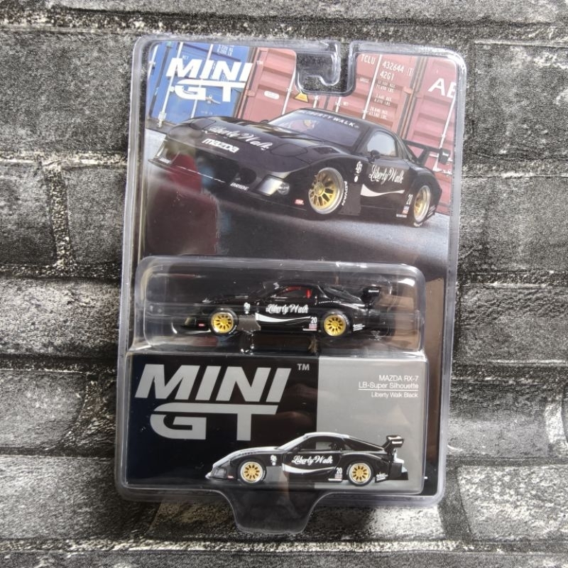 Jual Mini GT Mazda RX7 LB Super Silhouette Liberty Walk Black Blister ...
