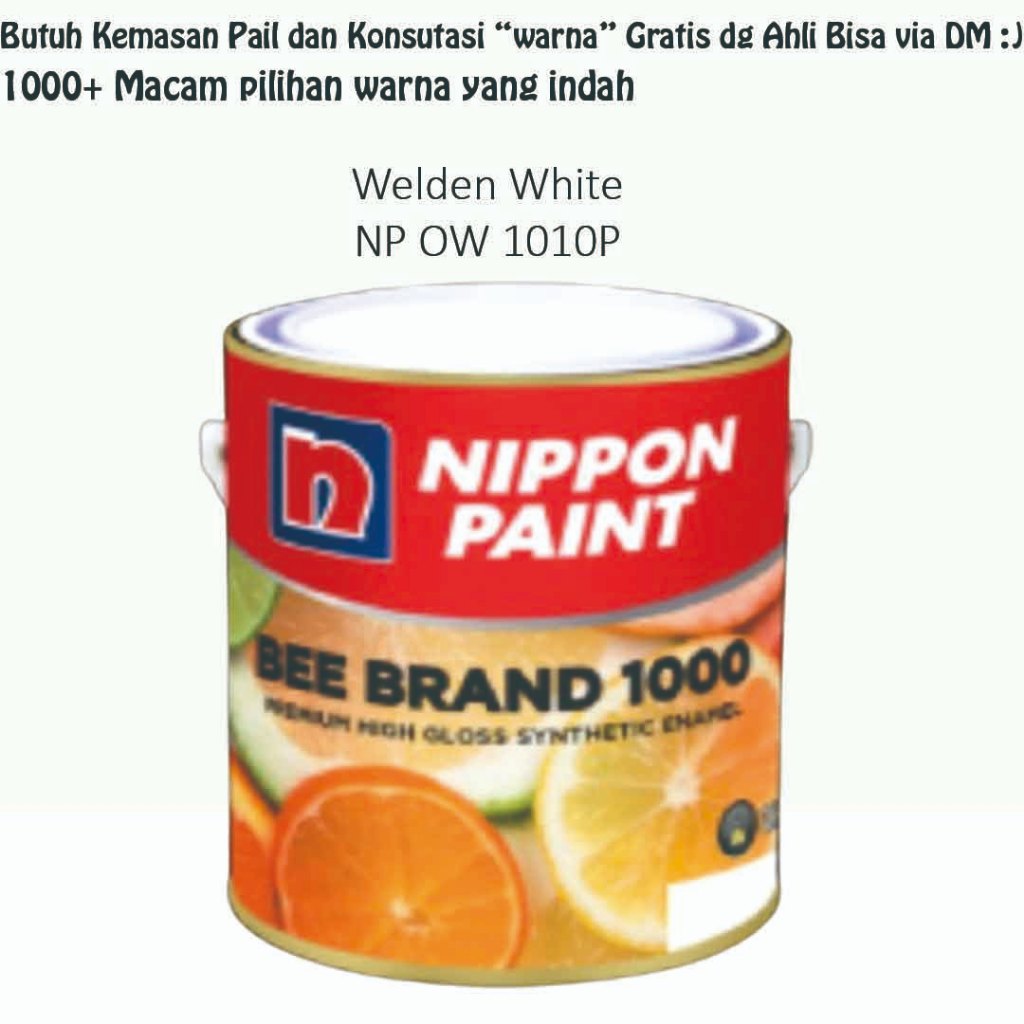 Jual Nippon Bee Brand 1000 2.5L – Walden White NP OW 1010P (Tinting ...