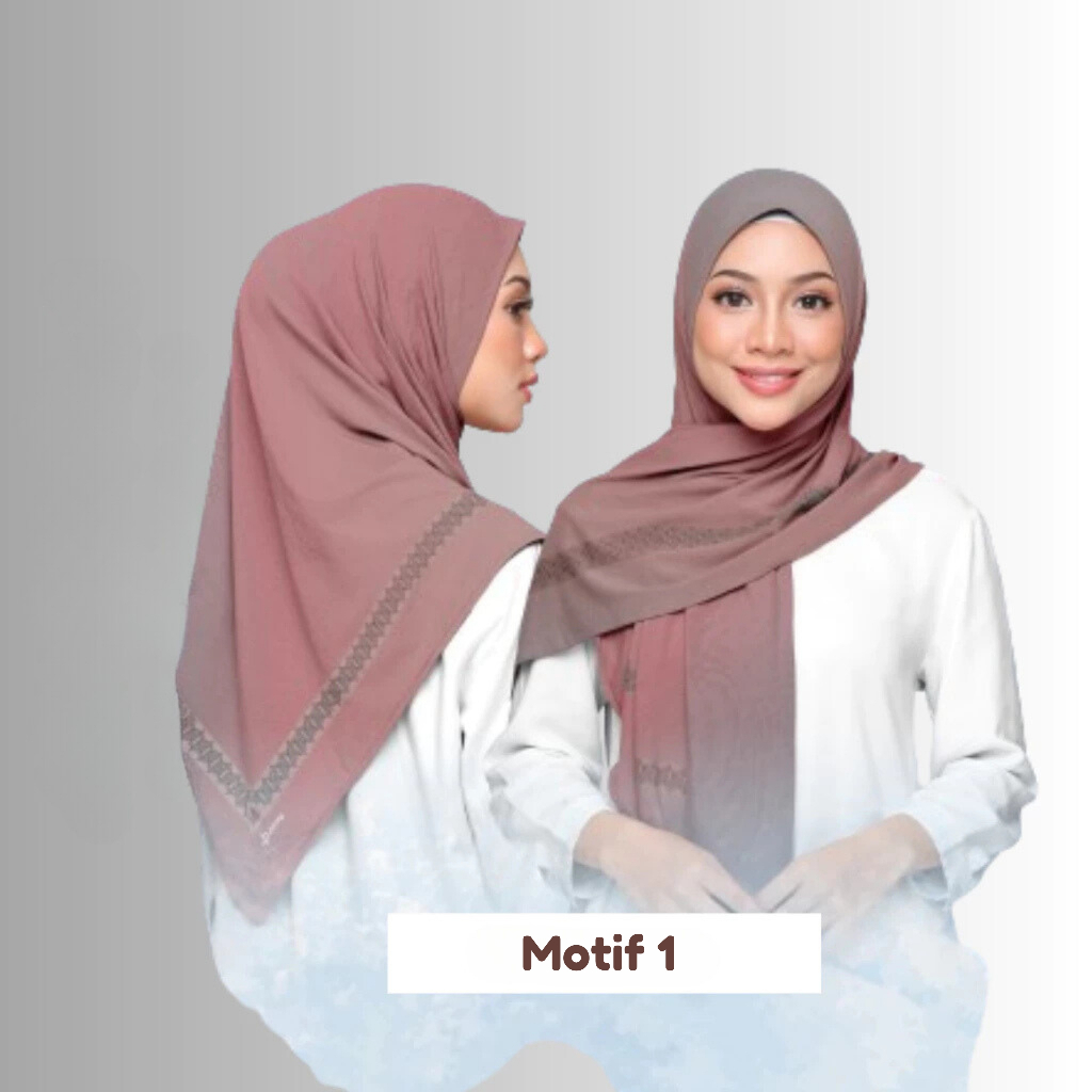 Jual Khalifa Hijab - | Hijab Segi Empat Gradasi | seri hijab gradasi ...