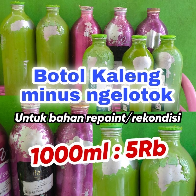 Jual Botol Kaleng / Alumunium bekas parfum minus cuma ngelotok ...