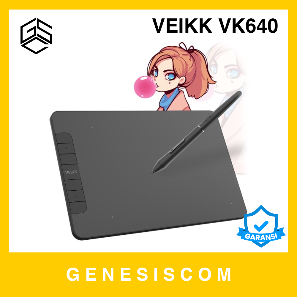 Jual VEIKK VK640 Creator S640 A50 OSU Altr Graphic Drawing Tablet Pen ...