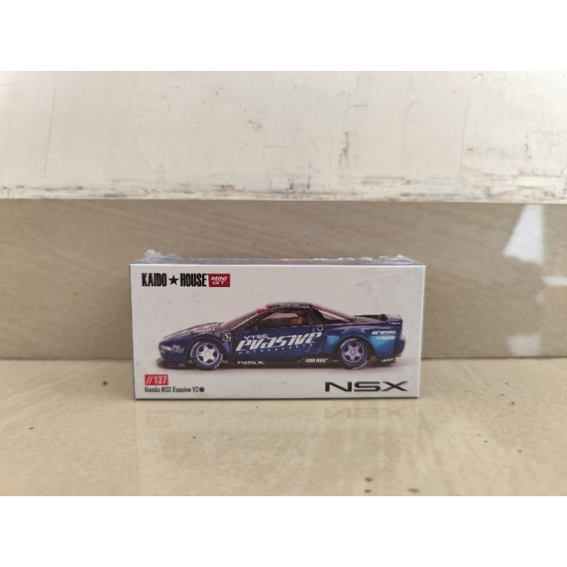 Jual KHMG137 - Mini GT x Kaido House Honda NSX Evasive V2 Biru Mainan ...