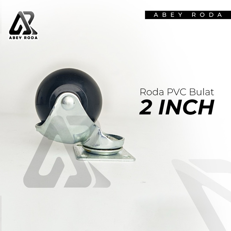 Jual Roda PVC Bulat 2 INCH 1 set(4pcs) | Shopee Indonesia