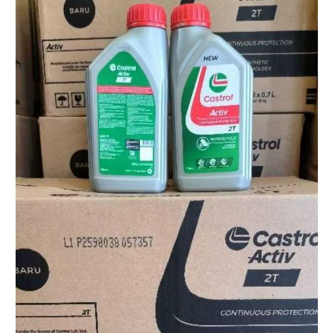 Jual Oli Samping Motor Castrol 2Tak Low Smoke 2T JASO FC 700 ml ...