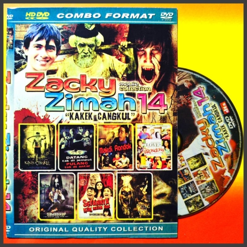 Jual Kaset Film Indonesia Koleksi Horor Kumpulan Zacky Zimah Vol. 14 ...